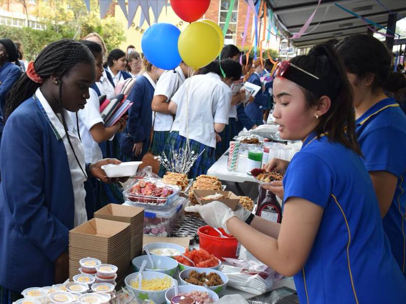 Year 9 Commerce Market Day | CathEd Parra