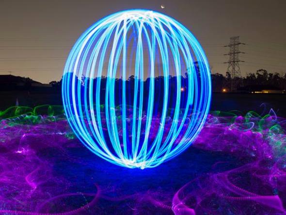 Light Painting Workshop with Peter Solness | Nagle Blacktown