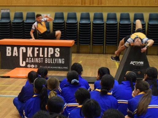 Backflips Against Bullying | Nagle Blacktown